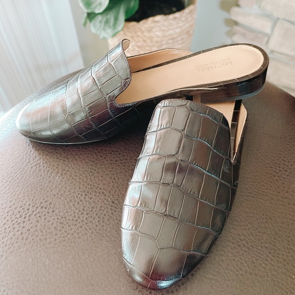 Michael Kors | Shoes | Mk Backless Loafers | Poshmark